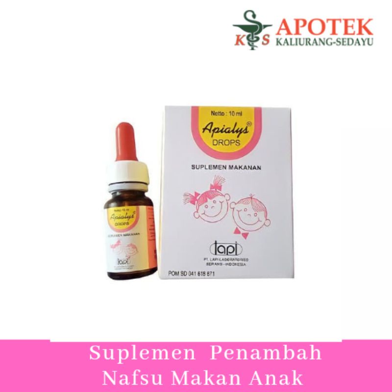 Jual Apialys Drops Multivitamin Anak 10ml | Shopee Indonesia