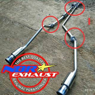 Jual Plendes Sambungan Pipa Knalpot Mobil Uk 1.8Inch ( /Set =2 pcs ...