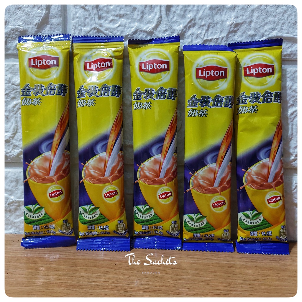 Jual Lipton Gold Milk Tea Hong Kong Sachet | Shopee Indonesia