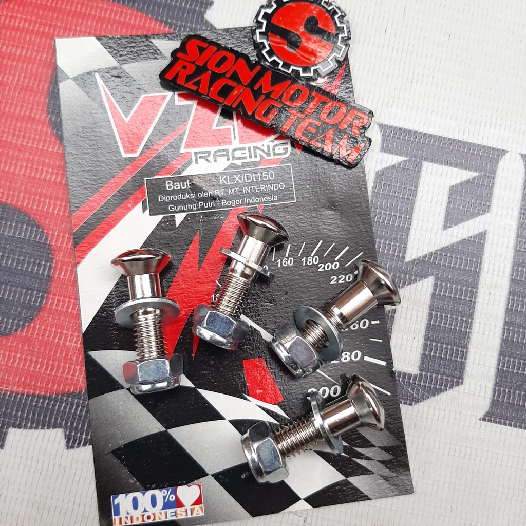 Jual Baut Gear / Baud Gir Belakang Untuk Motor Kawasaki KLX 150 / BF ...