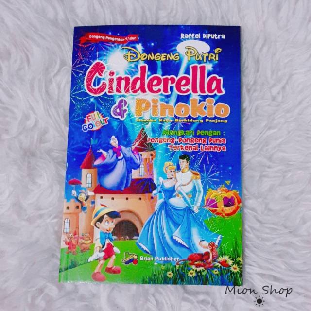 Jual Buku Dongeng Putri Cinderella & Pinokio - Dongeng Pengantar Tidur ...