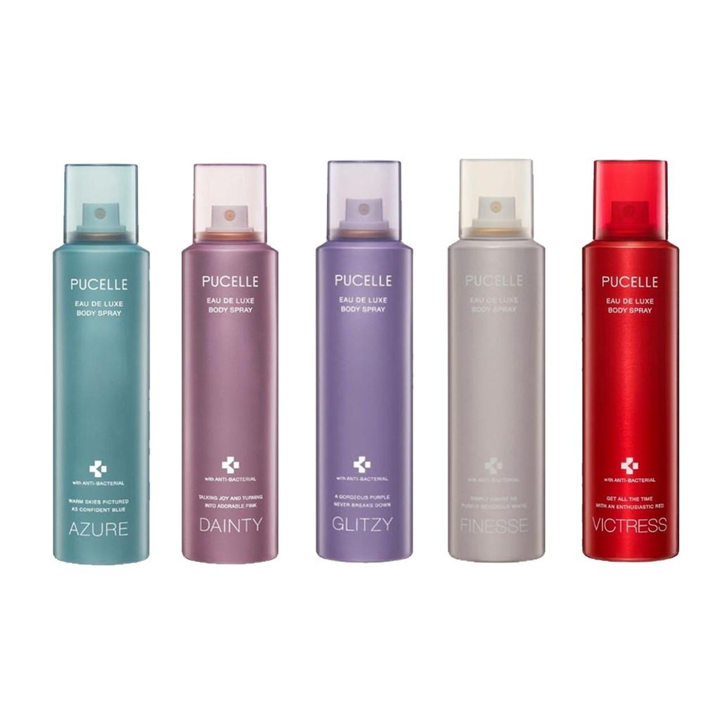 Jual PUCELLE BODY SPRAY EAU DE LUXE 150 ml | Shopee Indonesia