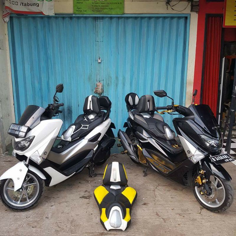 Jual jok motor nmax old costum vultus senderan lipat / jok modif / jok ...