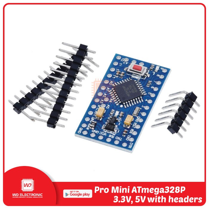 PRO MINI 5V 16 MHz WITH HEADER ARDUINO PRO MINI 5V | Shopee Indonesia