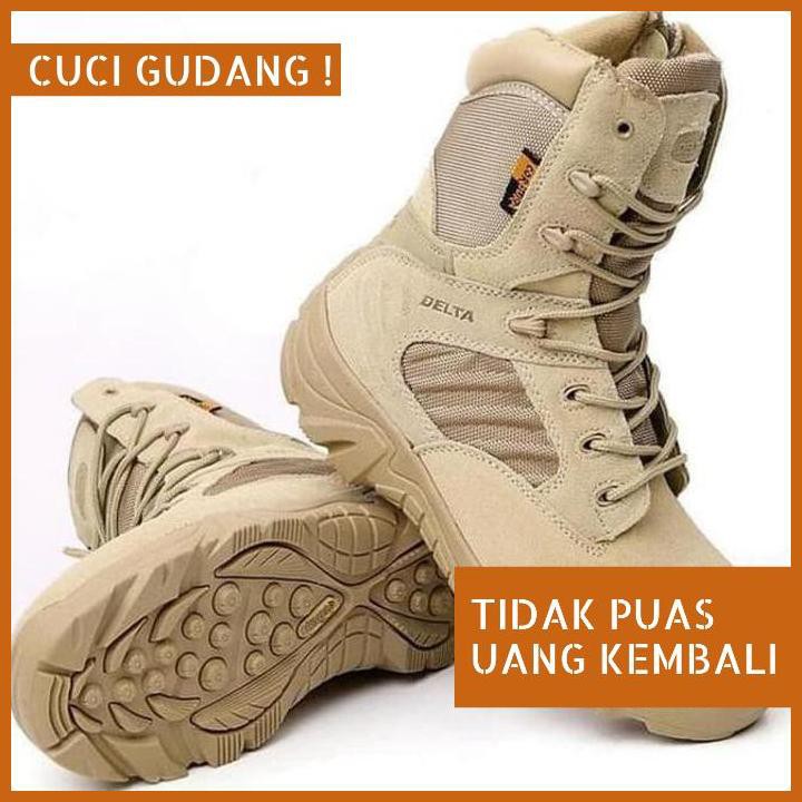 Jual TURUN HARGA SEPATU ARMY DELTA FORCE 8" / SEPATU DELTA CORDURA ...