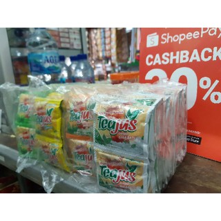 Jual Teajus/Tea jus/tehjus kemasan Pack @6 Renceng Serenceng 10 pcs ...