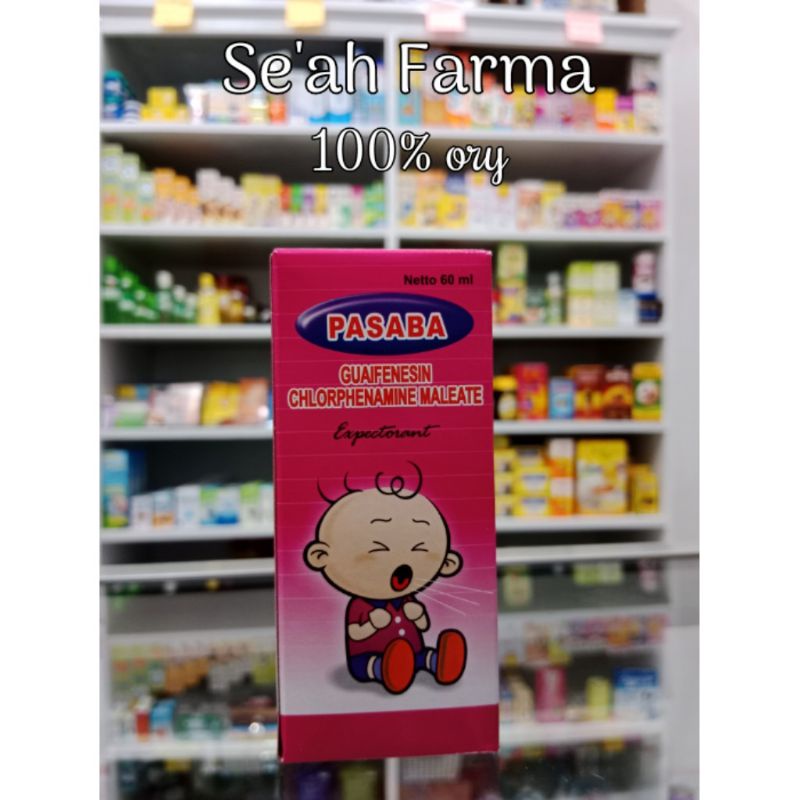 Jual Pasaba Expectoran Sirup 60ml-Obat Batuk | Shopee Indonesia