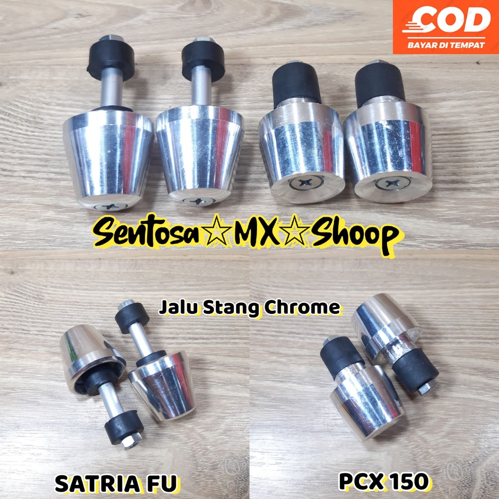 Jual JALU STANG / BANDUL STANG MODEL SATRIA FU & PCX150 CHROME TEBAL ...