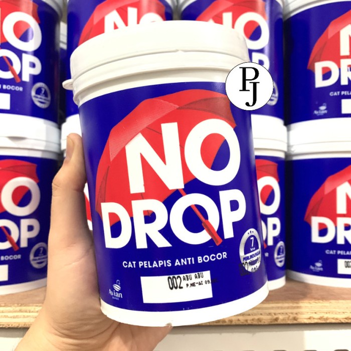 Jual No Drop 1KG / 1 KG PUTIH ABU ABU CAT TEMBOK PELAPIS ANTI BOCOR ...