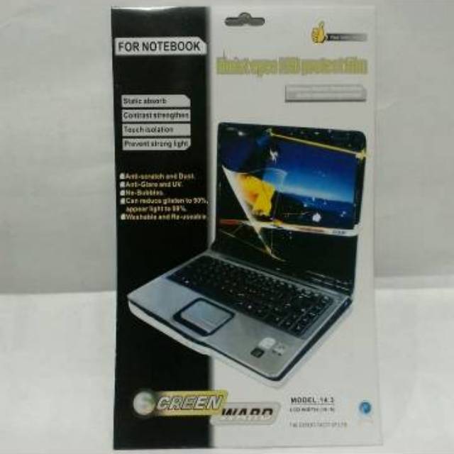 Jual SCREEN PROTECTOR PELINDUNG LAYAR ANTI GORES LAPTOP 14 inch ...