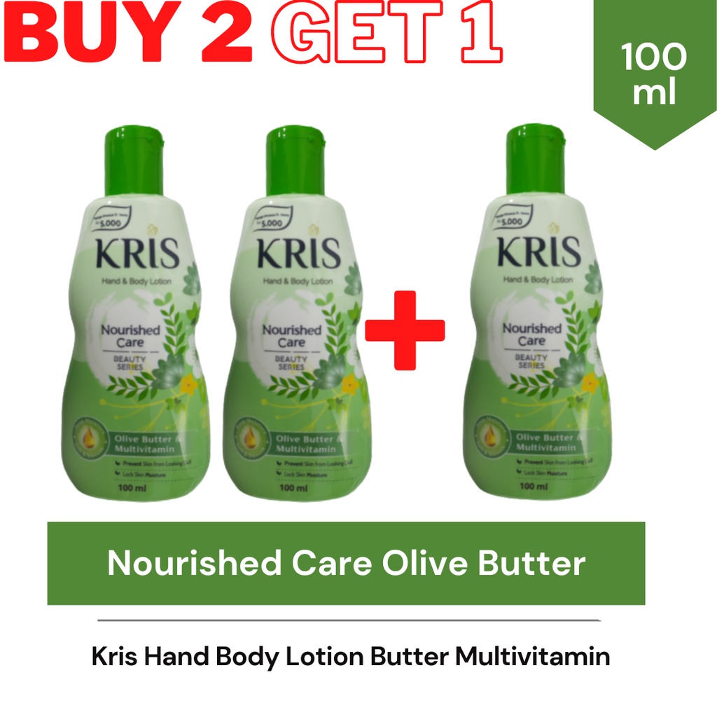 Jual Beli 2 Gratis 1 Kris Handbody Lotion Multivitamin NOURISHED CARE ...