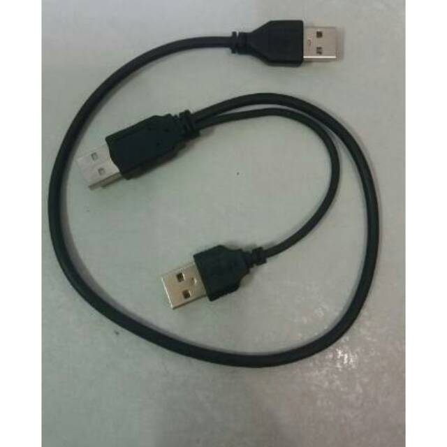 Jual Kabel hardisk IDE - Kabel HDD IDE - Kabel 3 cabang usb warna hitam ...