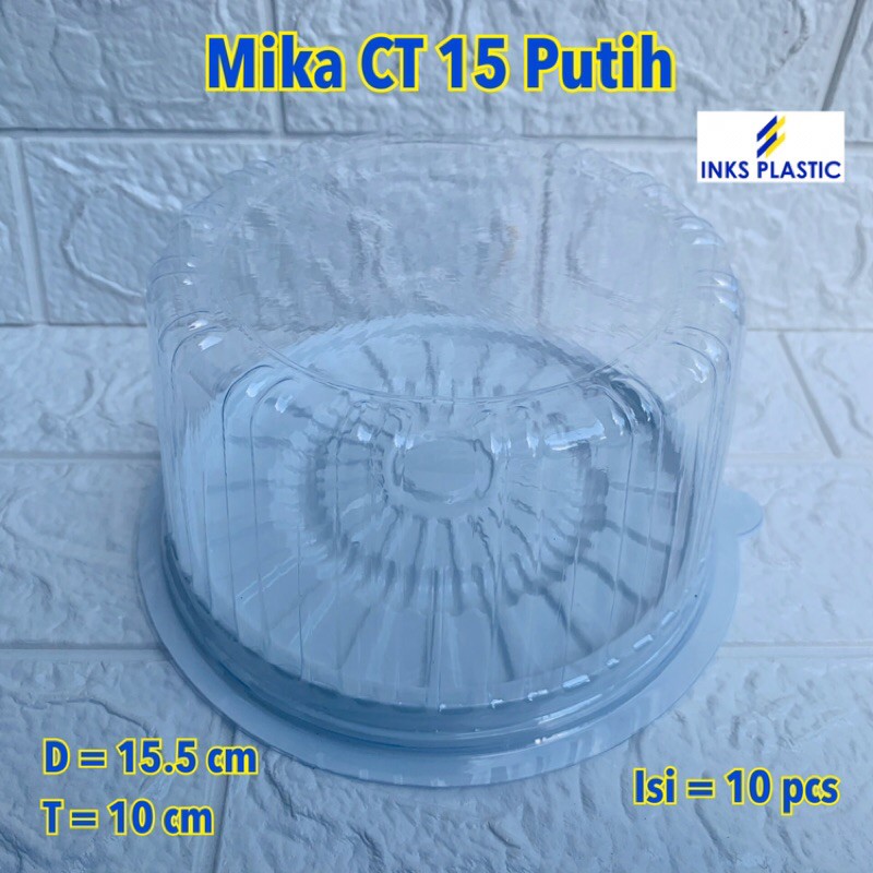 Jual MIKA CT 15 PUTIH/MIKA TUMPENG MINI/MIKA BOLU KUE/MIKA PUDING (10 ...