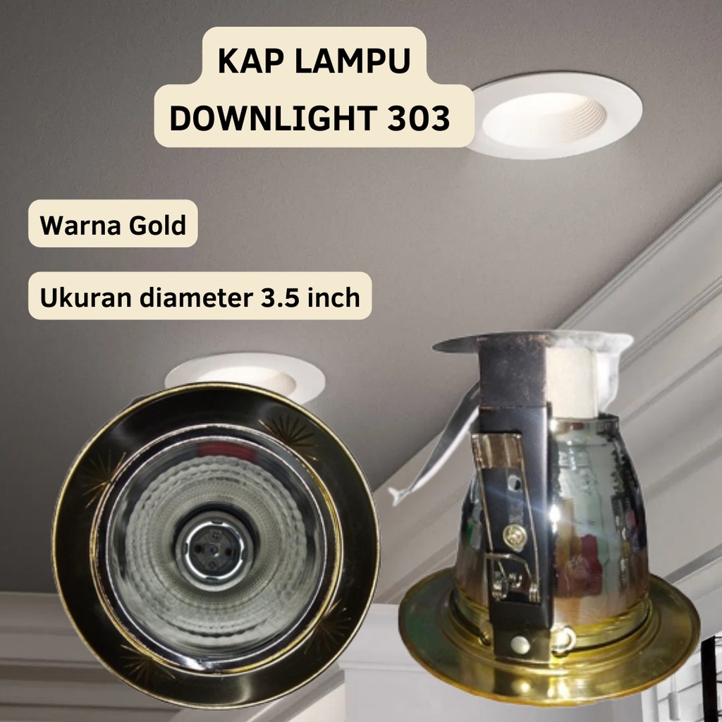 Jual KAP LAMPU DOWNLIGHT 3.5 inch 303 SN / KAP FITTING LAMPU Indonesia ... Jual KAP LAMPU DOWNLIGHT 3.5 inch 303 SN / KAP FITTING LAMPU Indonesia ...