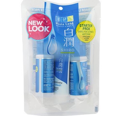 Jual Hada Labo Starter Pack Shirojyun (Biru) Indonesia|Shopee Indonesia