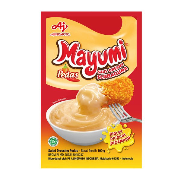 Jual Mayumi Saus Mayo Pedas Kemasan Sachet 100g Mayonnaise | Shopee ...