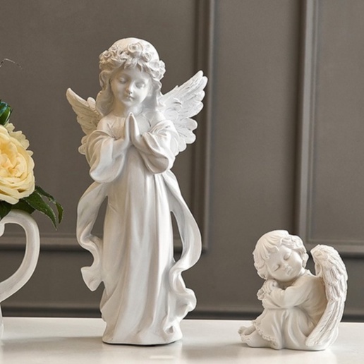 Jual Angel Statue / Pajangan Ornamen Patung Dekorasi Meja Kamar Rumah ...