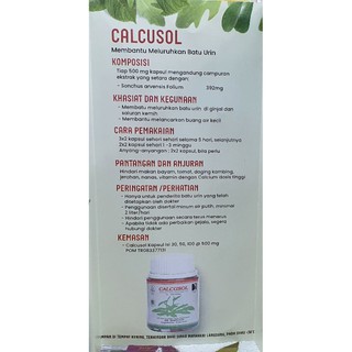 Jual Calcusol (Resmi BPOM) | Shopee Indonesia