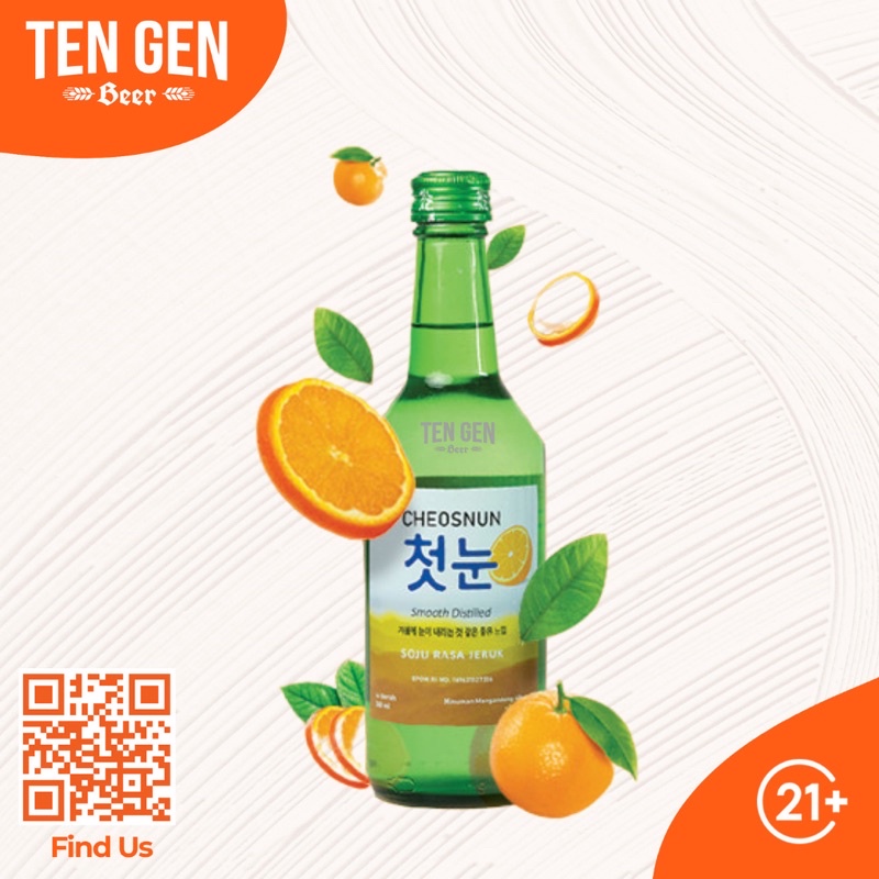 Jual cheosnun orange 360ml | Shopee Indonesia