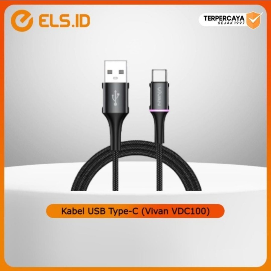 Jual Kabel USB Type-C (Vivan VDC100) | Shopee Indonesia