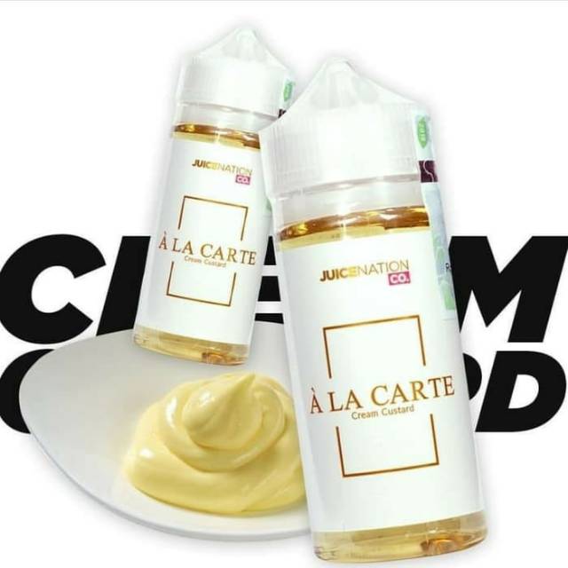 Jual LIQUID LOKAL ALA CARTE BY JUICENATION 3MG 6MG 100ML | Shopee Indonesia