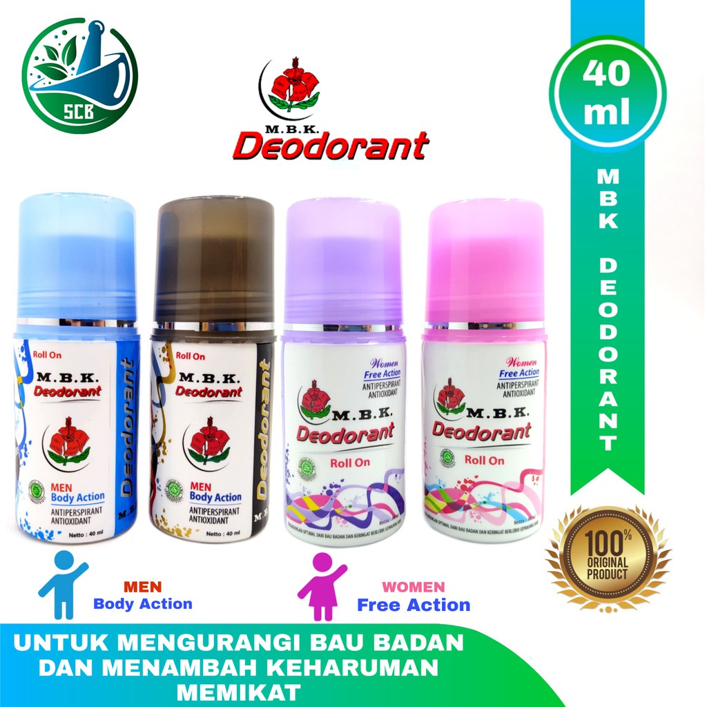 Jual MBK Deodorant Roll On - All Varian 40 ml Indonesia|Shopee Indonesia