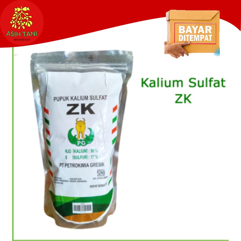Jual Pupuk Phosnka Ponska Pupuk Tanaman Kalium Sulfat ZK - 1 kg ...
