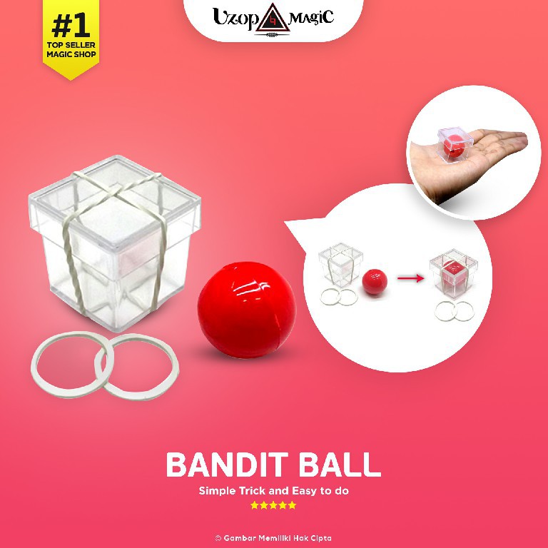 Jual Alat sulap Bandit ball - Uzop Magicshop (mainan, trik, ilusi ...