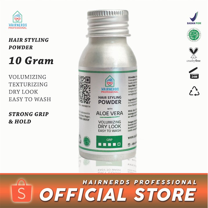 Jual hairnerds Professional - FreestyleDust Powder / Pomade Bubuk ...