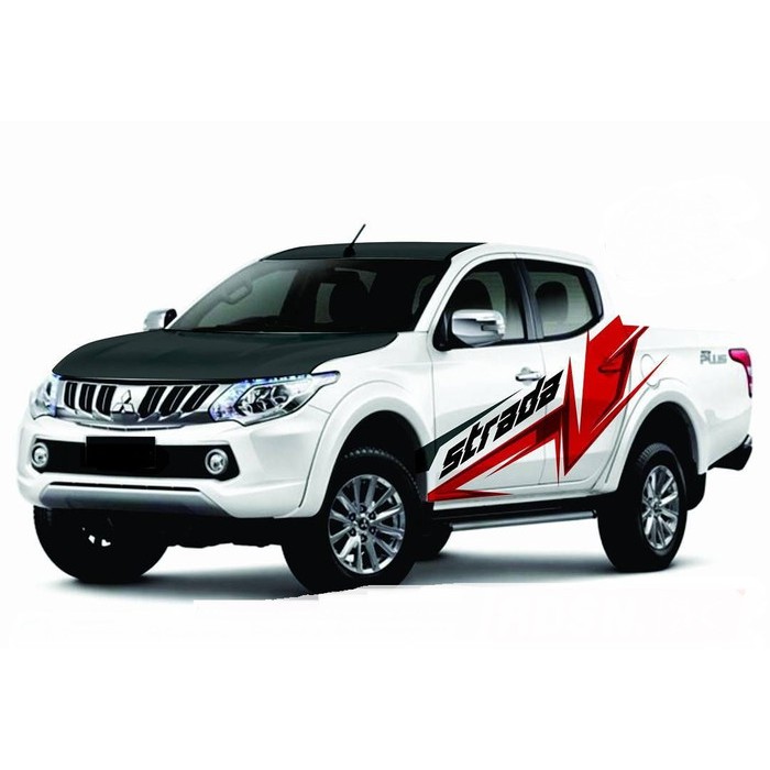 Jual sticker cutting mobil strada dmax triton hilux navara dll | Shopee ...