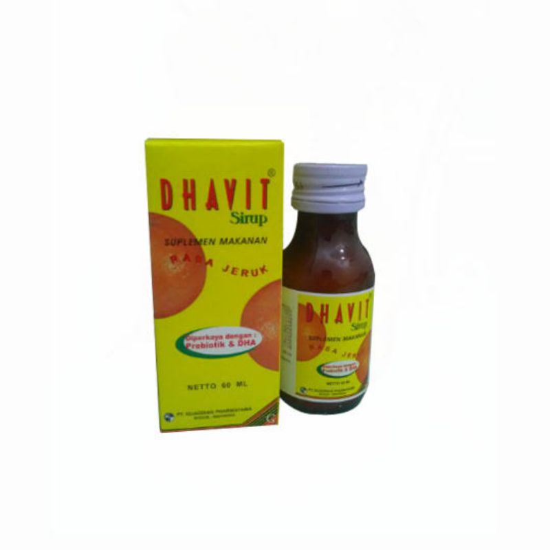Jual DHAvit Sirup botol 60 ml suplemen dha dan vitamin anak | Shopee ...