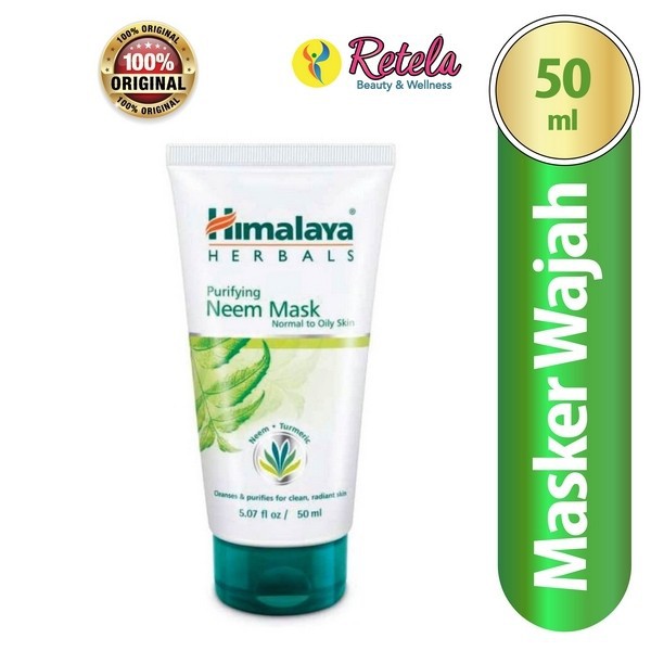 HIMALAYA PURIFYING NEEM MASK 50ML / FACE MASK / MASKER WAJAH / SKIN ...