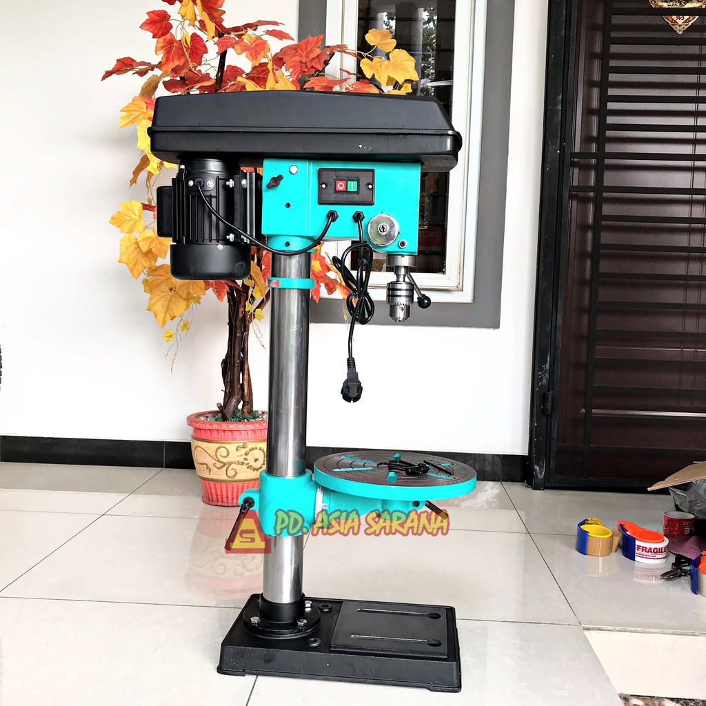 Jual Mesin Bor Duduk 16mm NRT-Pro HD / Bench Drill 375 Watt 16 mm ...