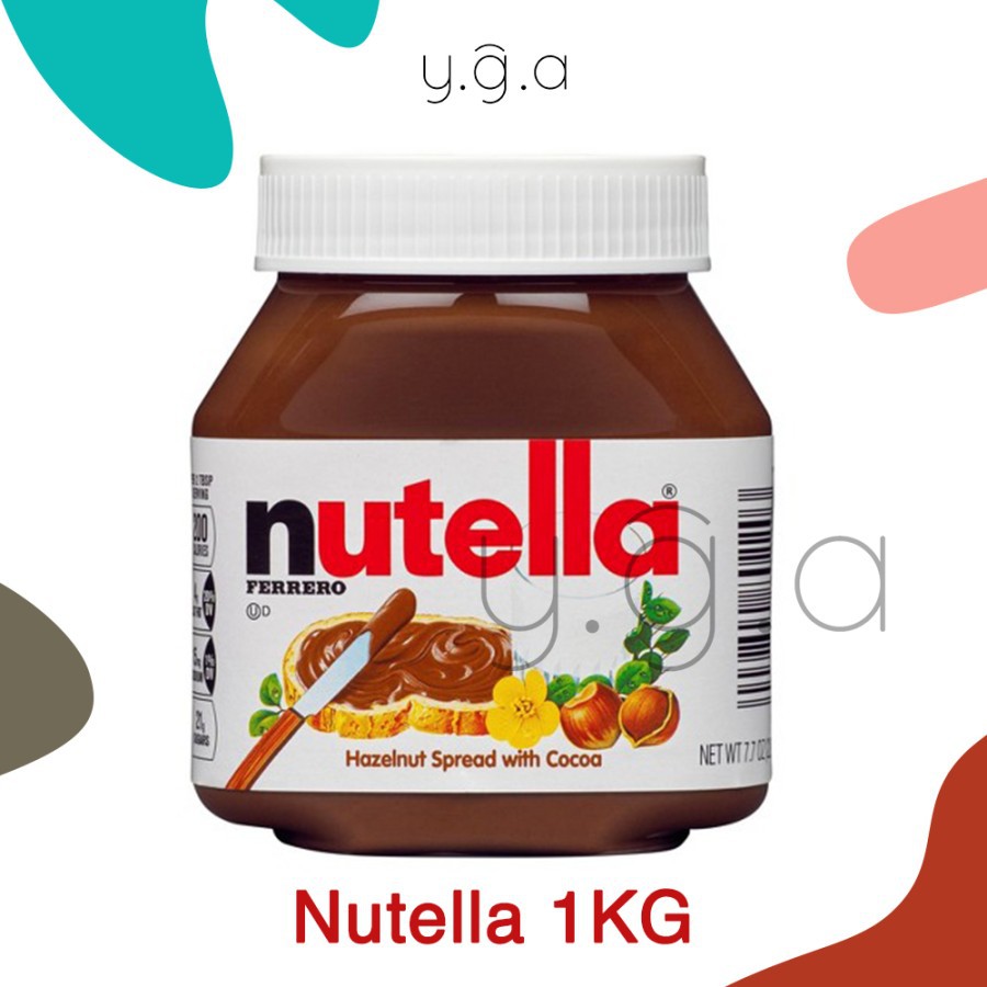 Jual Nutella 1KG / Nutela / Hazelnut Spread with Cocoa | Shopee Indonesia