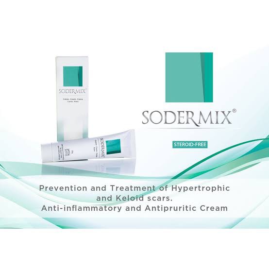Jual Sodermix Cream / Krim Untuk Bekas Luka / Keloid Dan Pruritus ...