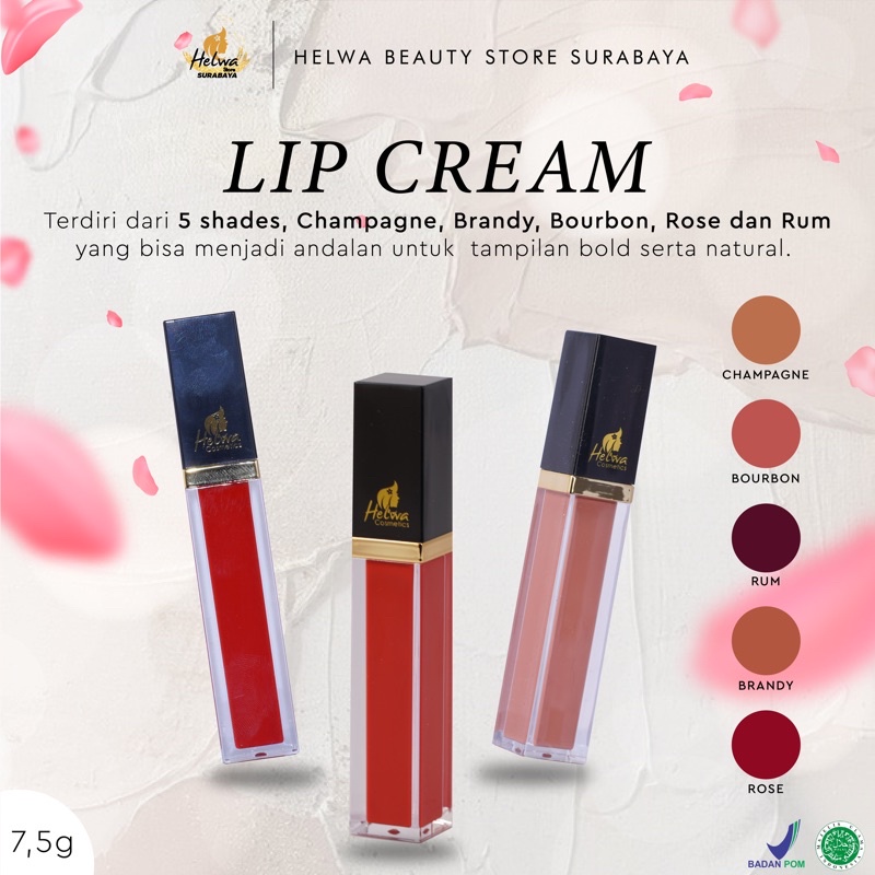 Jual NEW!! Lip Cream Helwa Beautycare | Shopee Indonesia