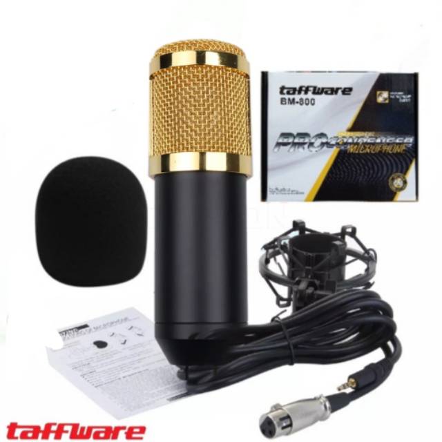 Jual BM-800 Mikrofone Studio Rekaman Suara | Shopee Indonesia