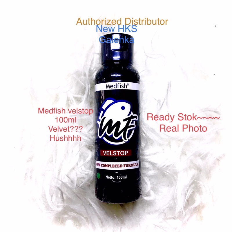 Jual Obat Ikan MedFish VelStop 30 100mL vel stop velvet 30 100 ml anti ... Jual Obat Ikan MedFish VelStop 30 100mL vel stop velvet 30 100 ml anti ...