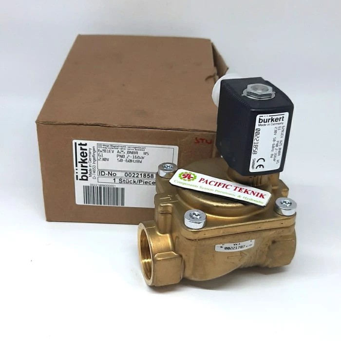 Jual SOLENOID VALVE BURKERT 6281EV A25,0NBR MS | Shopee Indonesia