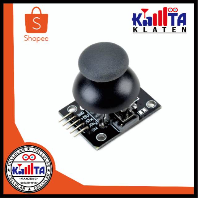 Jual joystick dual axis XY analog PS2 modul arduino tombol joy stick ...