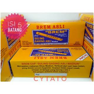 Jual [COD] Brem Suling Gading isi 5 Asli Madiun Kaliabu | Shopee Indonesia