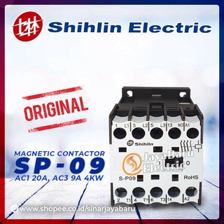 Jual Mini Kontaktor Contactor SHIHLIN S-P09 SP09 24V 48V 110V 220V 380V ...
