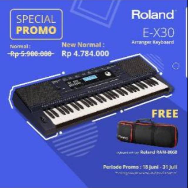 Jual Roland EX 30 - EX30 - EX-30 Arranger Keyboard Indonesia|Shopee ...