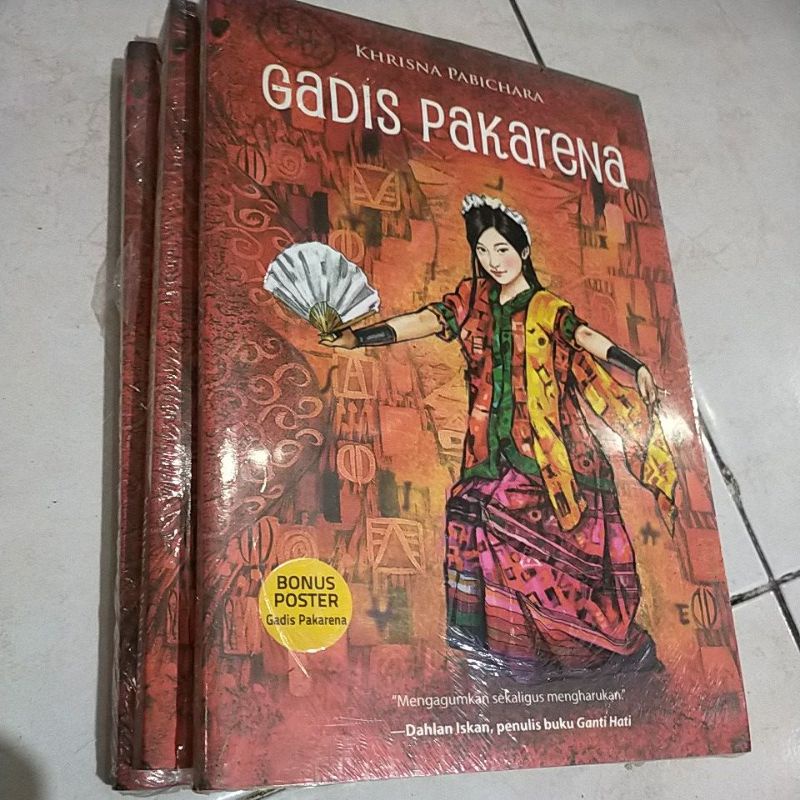 Jual NOVEL SASTRA / GADIS PAKARENA / Khrisna Pabichara / ORIGINAL BEST ...