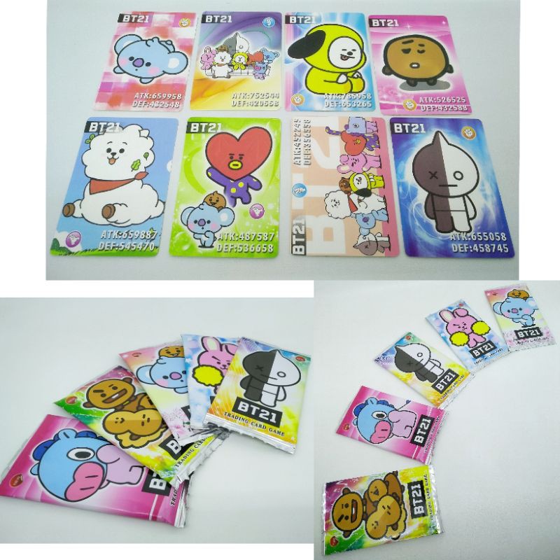 Jual BT21 Trading Card Game Kartu Koleksi BTS Kartu Mainan | Shopee ...