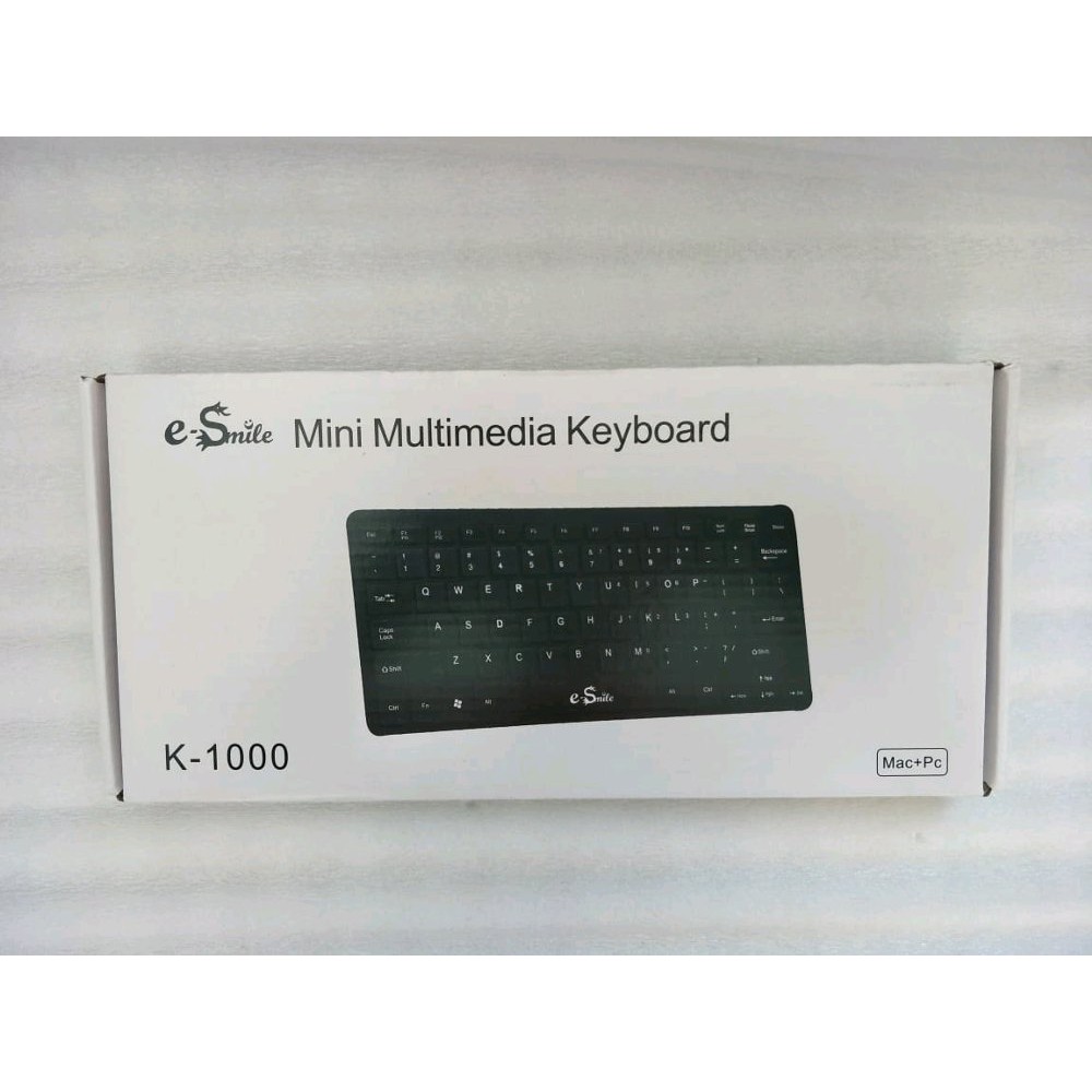 Jual Keyboard Mini USB Slim K1000 Minimalis | Shopee Indonesia