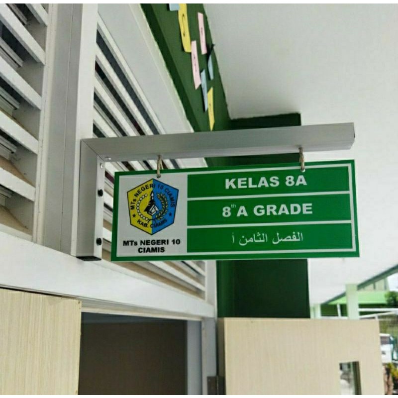 Jual 10CM x 25CM Plang Kelas Plang Ruangan Akrilik Acrilyc 10CM x 25CM ...