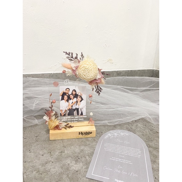 Jual Standing Acrylic/ Bunga Akrilik/ Akrilik Papan/ Eternal Acrylic ...