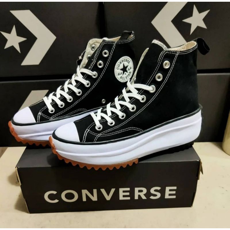 Jual Sepatu Converse Run Star Hike lugged Heel | Shopee Indonesia