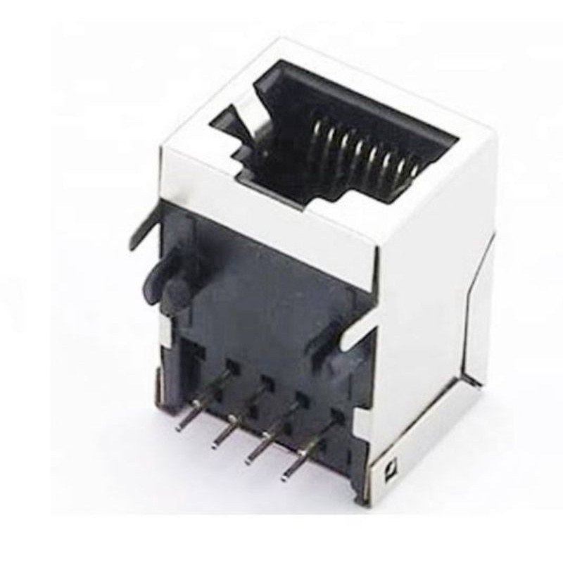 Jual RJ45 PCB Konektor LAN Connector PCB 8P8C Tipe Full Metal shield ...